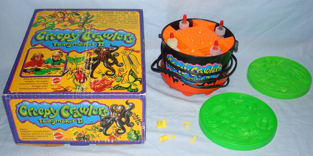 Details about Vintage Mattel Thingmaker II Goop Plastigoop MOC 1978 ...